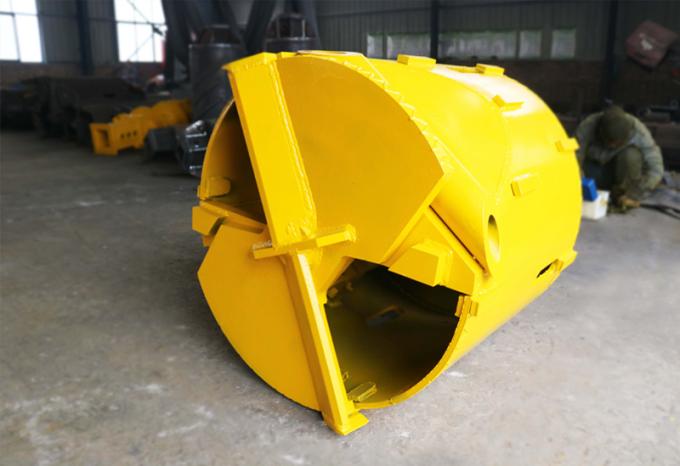 450mm Drilling Rig Bucket For Cleaning Spoil At Pile Bottom