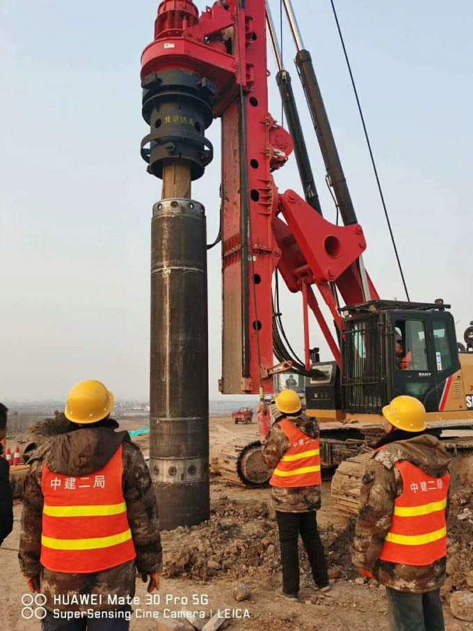 680mm To 2500mm Bauer Double Wall Casing Tube