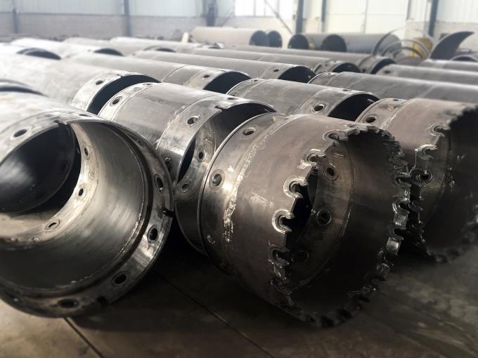 16mn WS39 Teeth Bauer Drilling Casing Shoes 2000mm