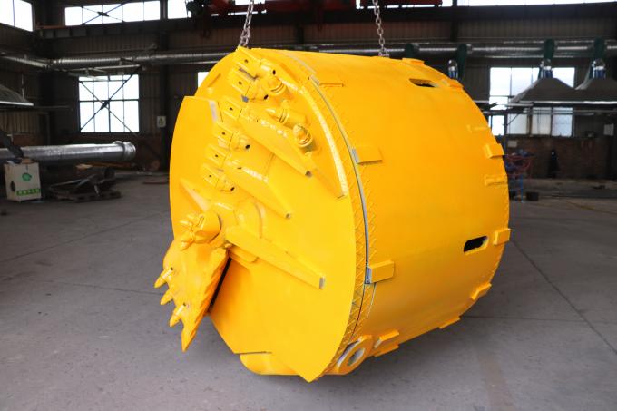 Bauer Standard Kelly Box 200mm Drilling Bucket With Bullet Teeth