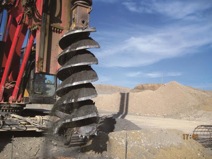 40cm To 300cm Heavy Duty Rock Augers Rotary Drilling Rig Machine Tools