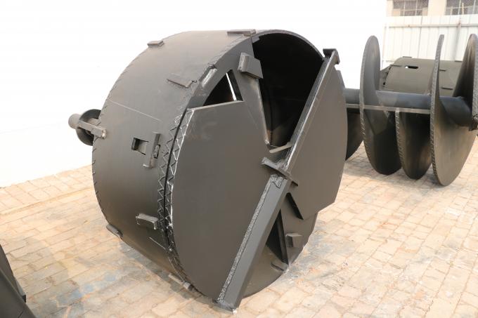 Kelly Box 200mm Cleaning Spoil Drilling Bucket Rotary Drilling Rig Tools