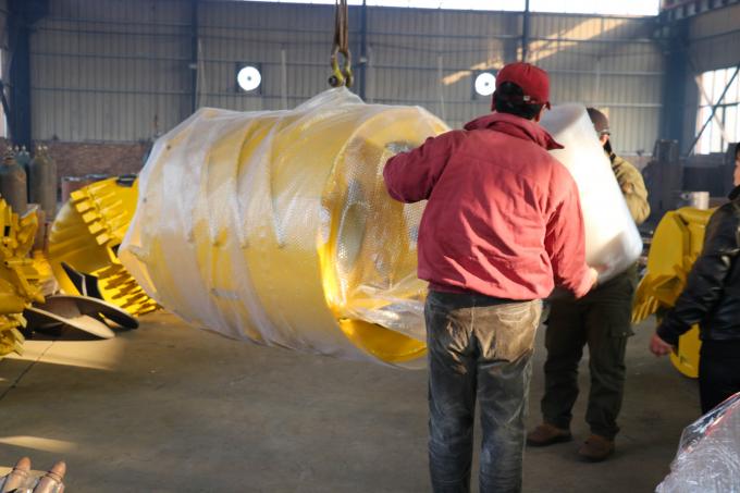 40Cr Bearing Flat Boring Bucket With Soil Drilling Teeth