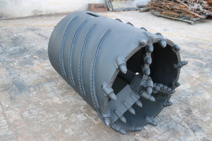 ISO Q355B Cross Cutter Core Barrel Rock Teeth For Bauer Piling Rigs