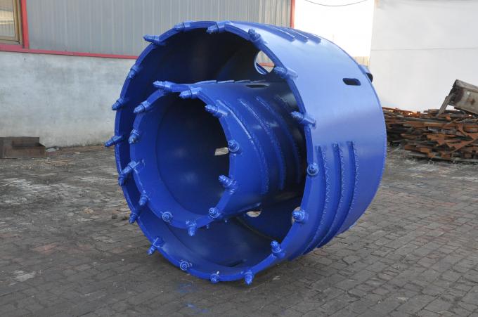 Rock Drilling Double Shell Core Barrels Dia 1000mm 17 Teeth