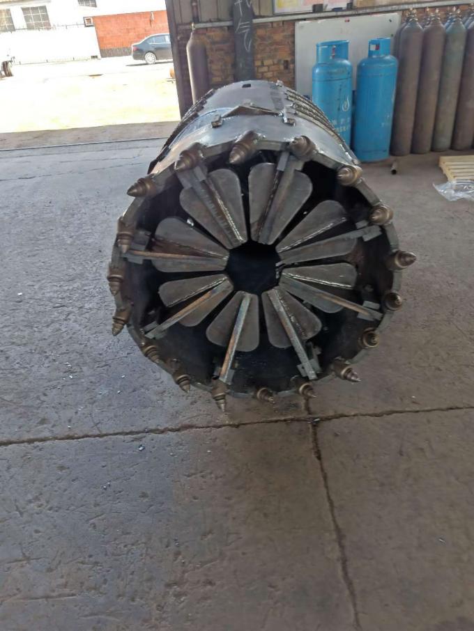 Q345/460 NM400 Pebble Rock Drilling Piling Bucket With Core Barrel ...